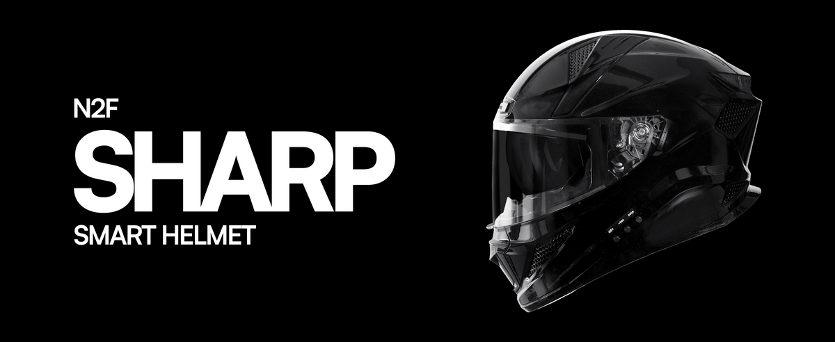 Sharp Smart Bluetooth Helmet with Voice Assist & Dual Visor – HeadFox ...